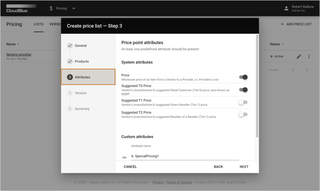 Pricing - CloudBlue Connect