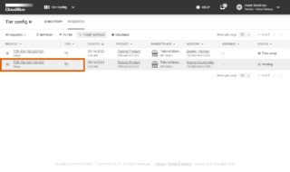 Tier Config Interface - CloudBlue Connect