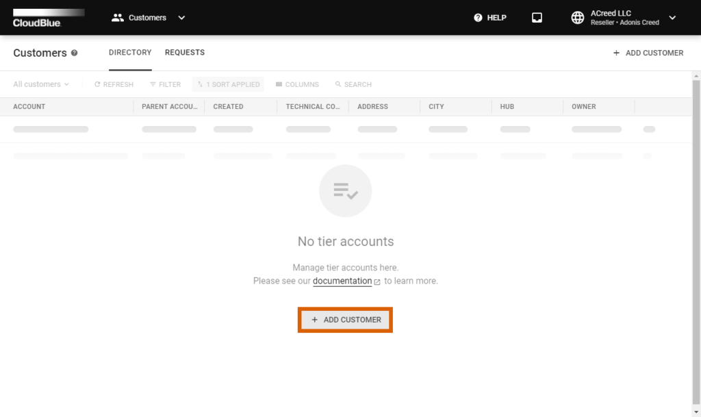 Subscription Management - CloudBlue Connect