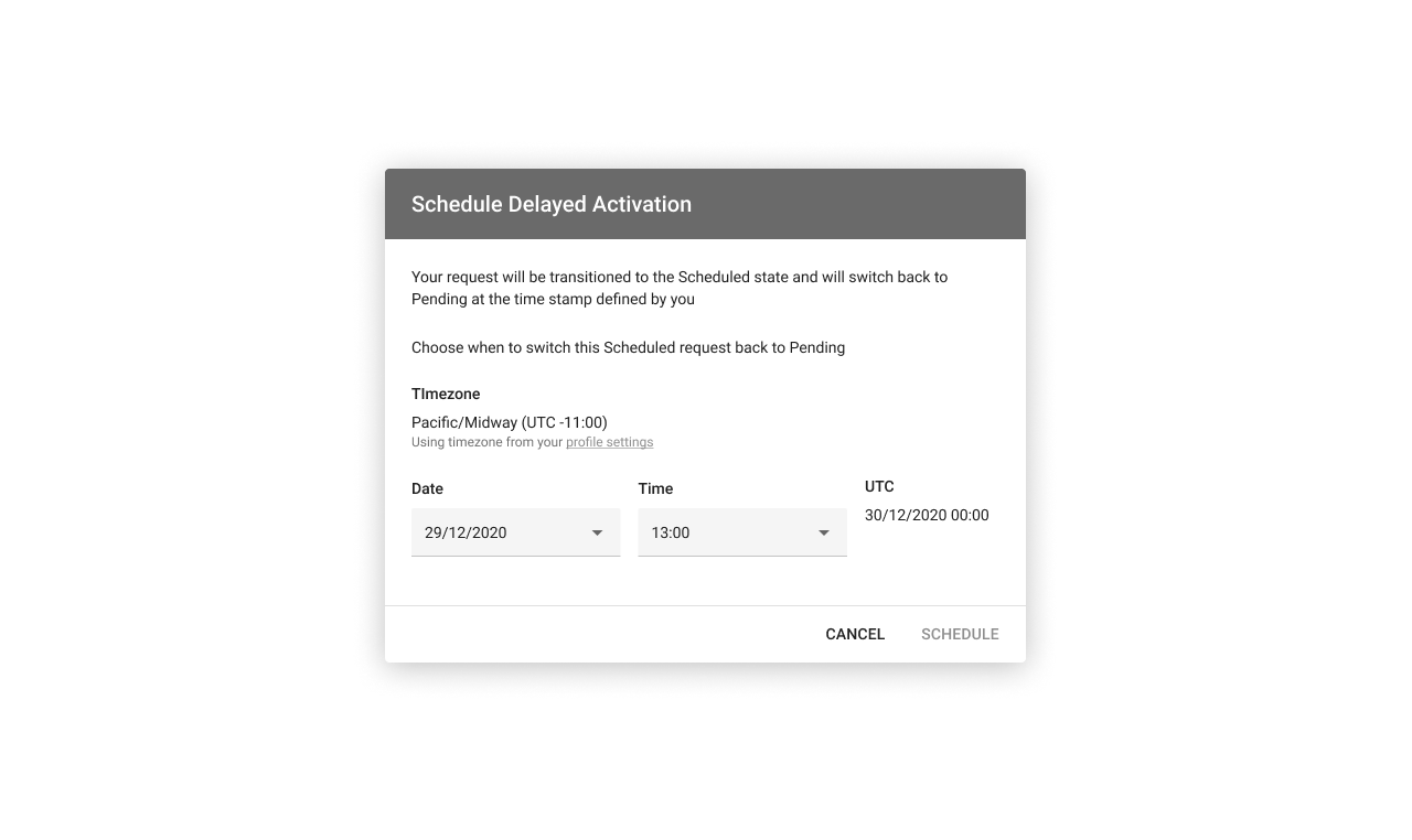 Requests Management - CloudBlue Connect