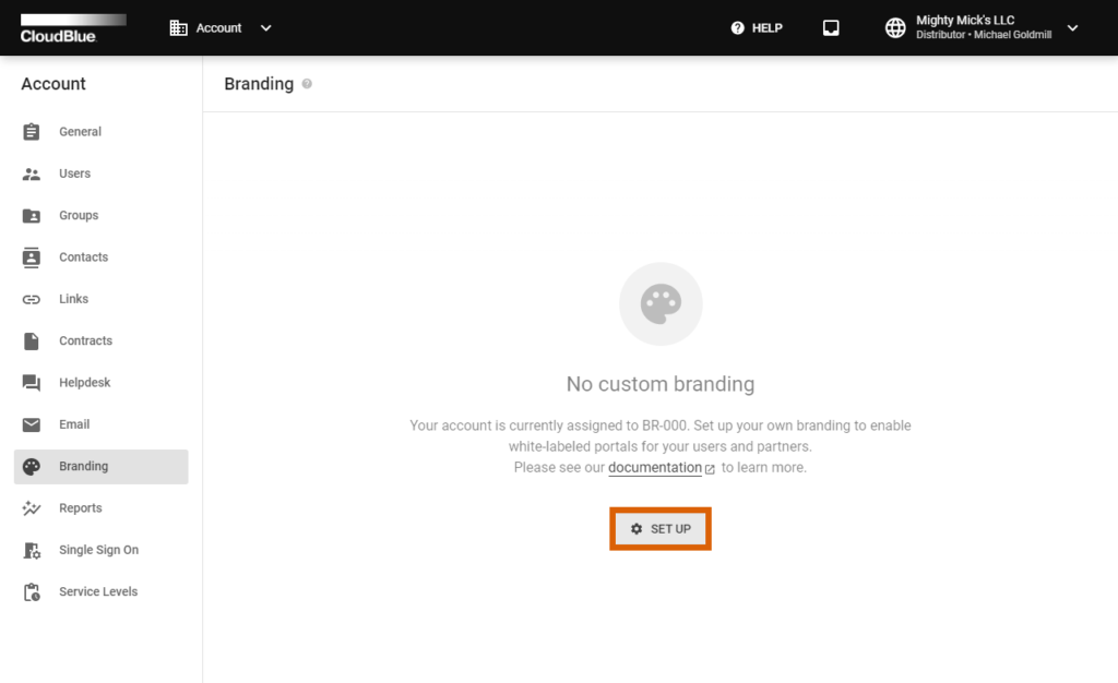 Branding - CloudBlue Connect